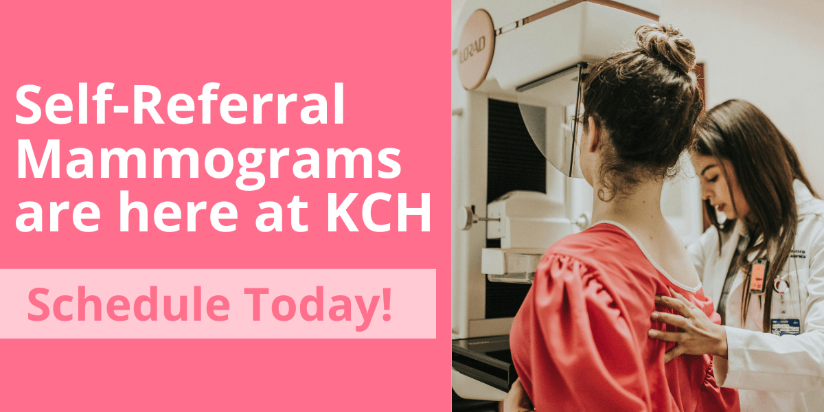 Mammograms, Made Simpler. KCH Now Offers Self-Referral - WMVO